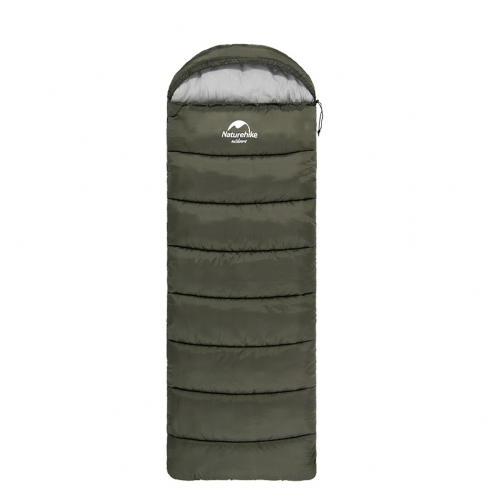 Спальный мешок Naturehike U Series Двойной хлопок Green U350 молния слева