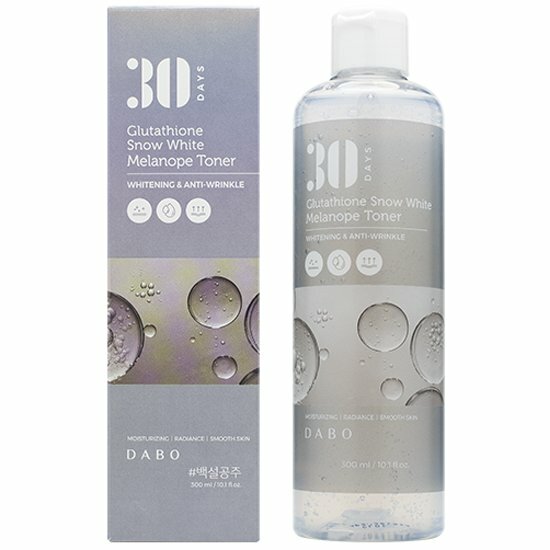 Антиоксидантный тонер для лица Dabo Освежающий, с глутатионом, 300 мл