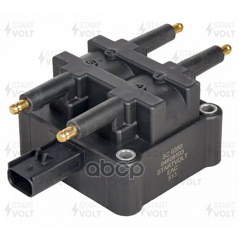 Катушка зажигания Dodge Caravan (00-) 2.4i SC 0350 STARTVOLT арт. SC0350