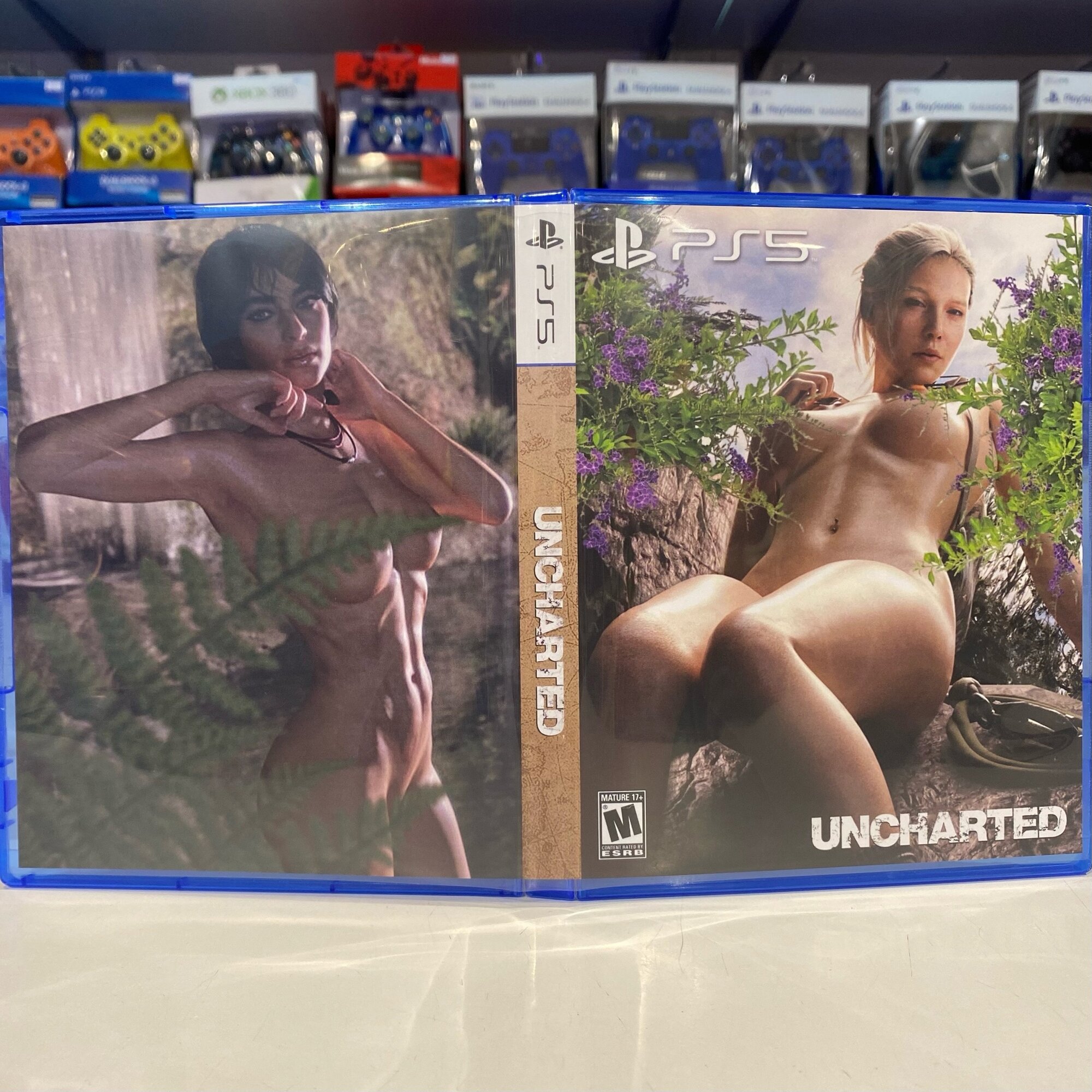 Эксклюзивная обложка PS5 для Uncharted №16
