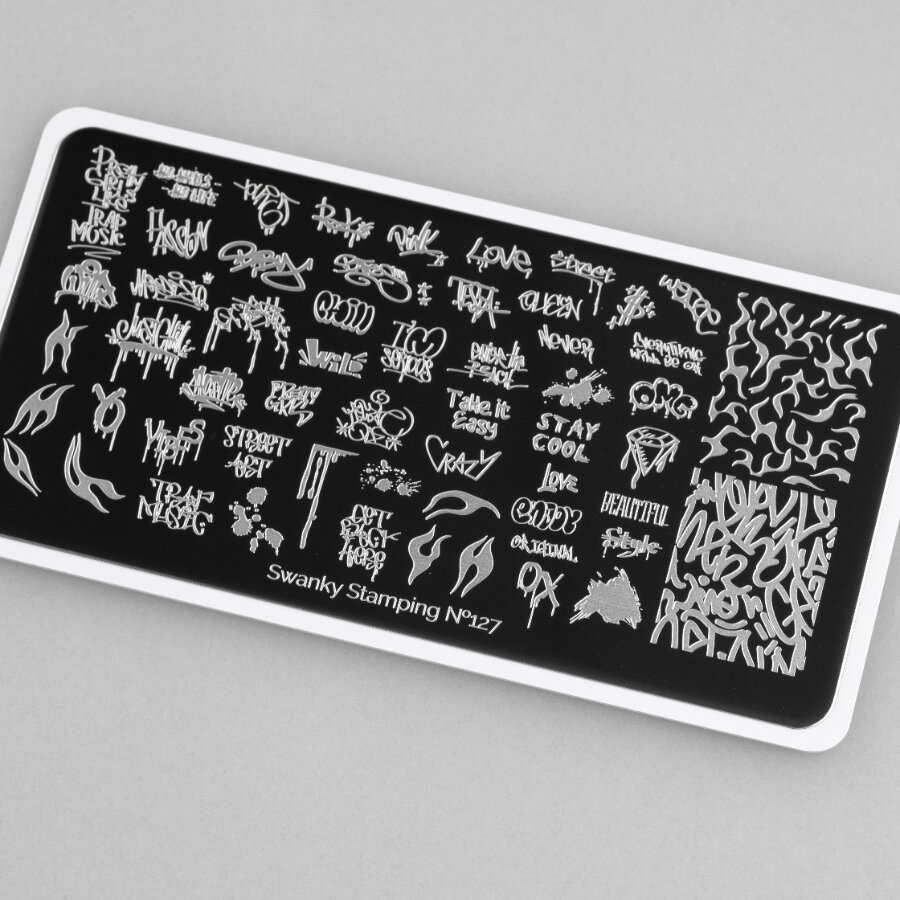 Пластина Swanky Stamping, №127