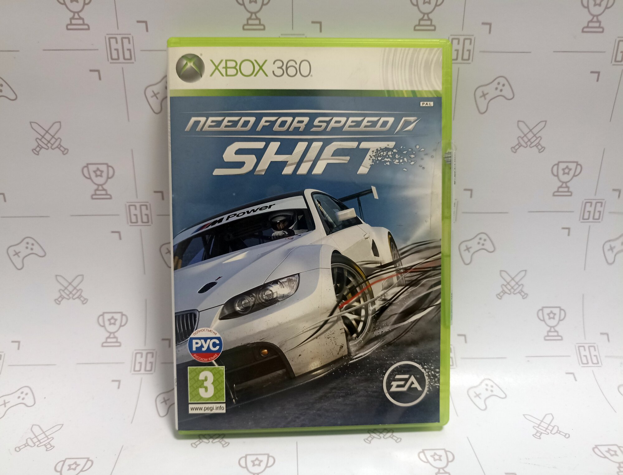 Need for Speed Shift (Xbox 360, RU)