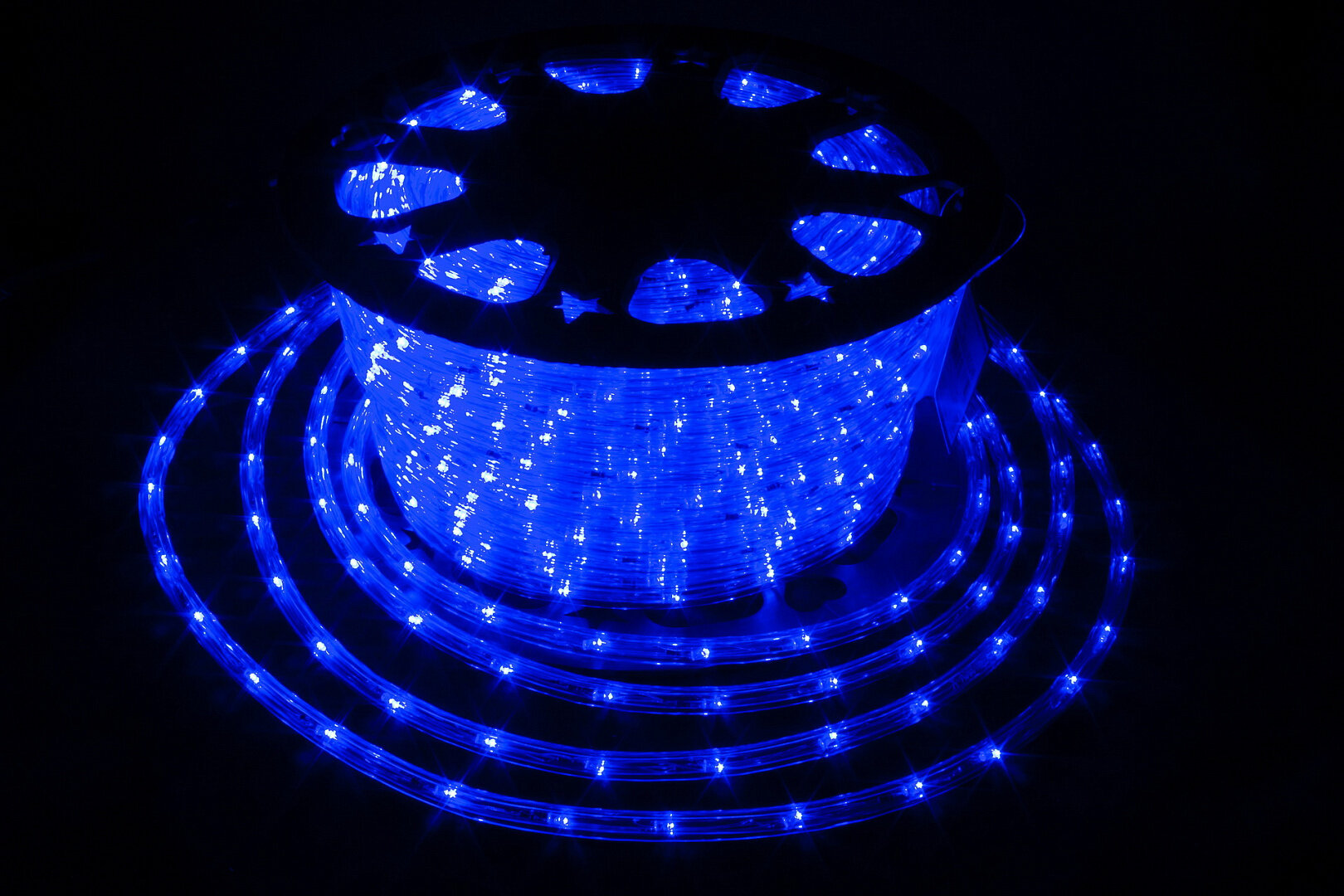 Дюралайт светодиодный LED 2W 13 мм. синий (10 метров)