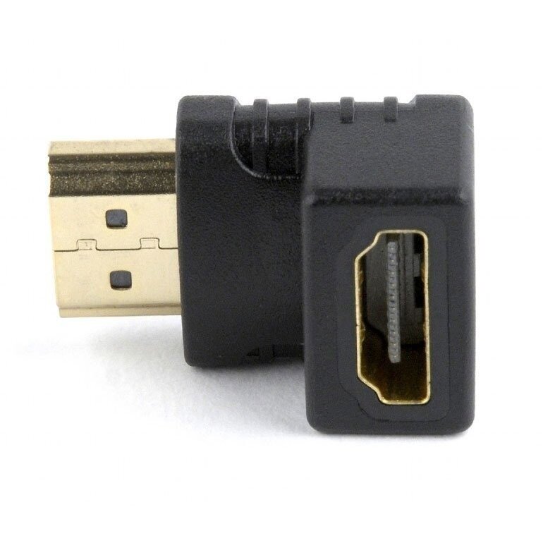 Переходник HDMI - HDMI 90 градусов Cablexpert A-HDMI90-FML