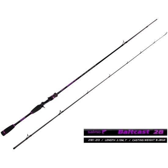 Спиннинг Salmo Sniper BAITCAST 28 2.13м кастинговый