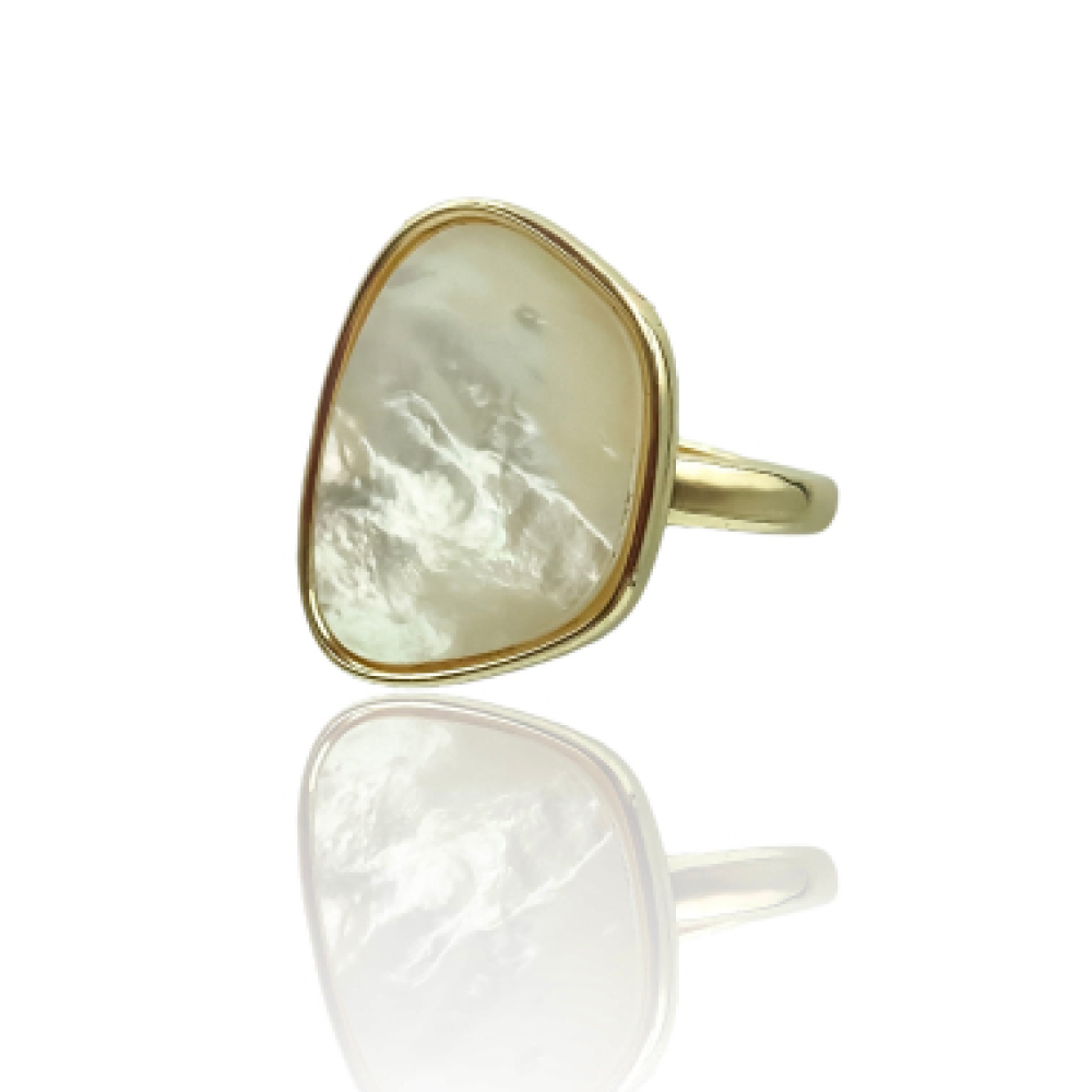 Кольцо-кулон, перламутр