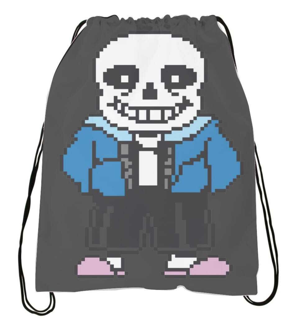 Сумка-мешок GOODbrelok с принтом "Андертейл, Undertale" - 13