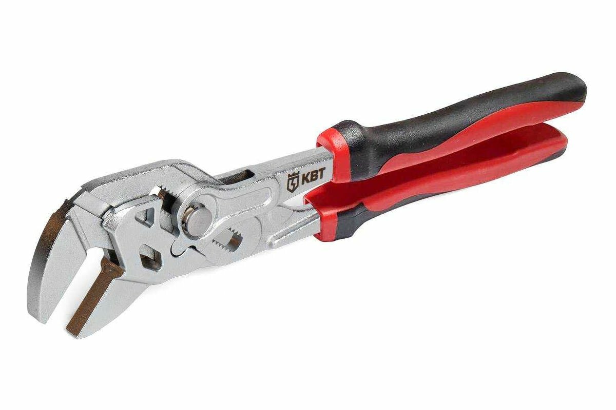 КВТ Профи Переставные клещи-гаечный ключ 260 мм 81770 для слесарных работ и регулировки