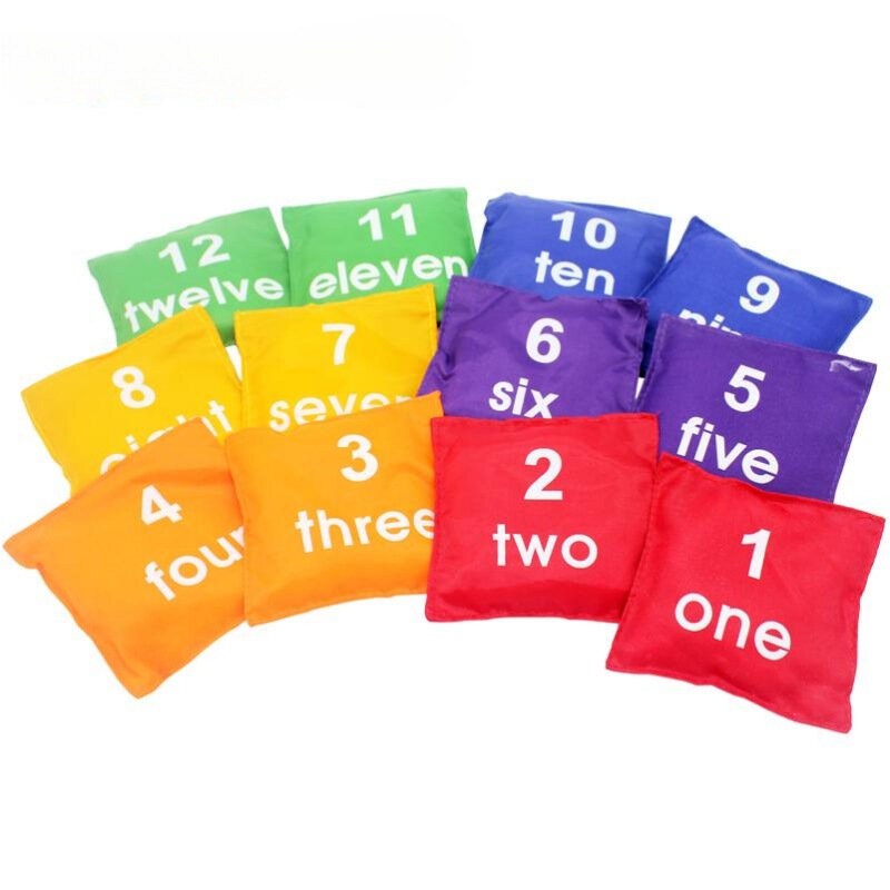 Мешок с песком для детского сада, метание для учеников начальной школы, геометрия, цифры, буквы, метание, сенсорная интеграция, образовательное оборудование, детские игрушки, тренировка сенсорной интеграции