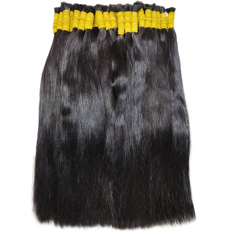 Прямые индийские волосы Remy Max Hair 22inches 55cm, 100g, Yellow Rubber Band