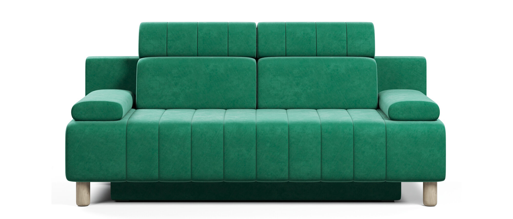 Диван-кровать Гамбург 1, 200х90х96 см, механизм Еврокнижка, прямой диван раскладной маленький, с ящиком для белья