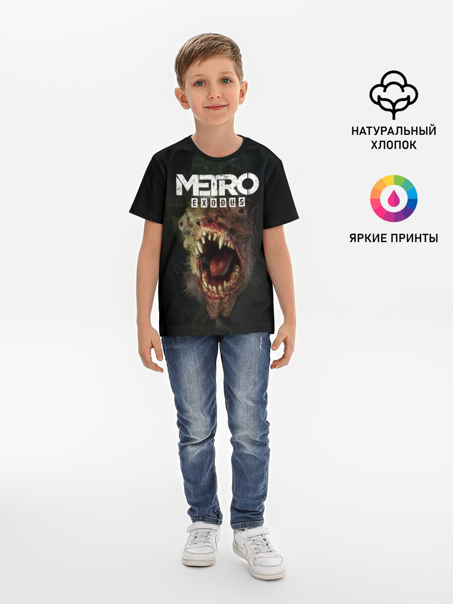 Футболка хлопковая детская Metro Exodus