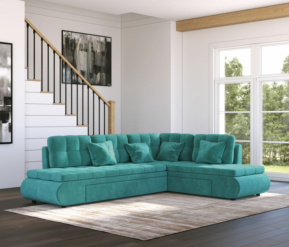 Диван угловой Степ