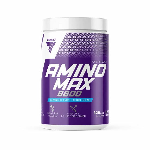 Аминокислотный комплекс Trec Nutrition Amino Max 6800 320 капсул