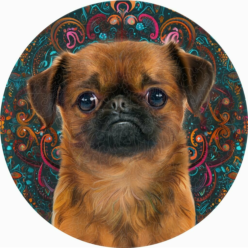 Деревянный пазл BoberBox "Мандала Пти-брабансон", 262 деталей