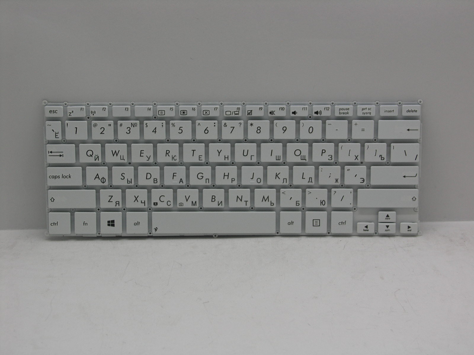 Клавиатура для Asus X201 X202A S200 S201 белая