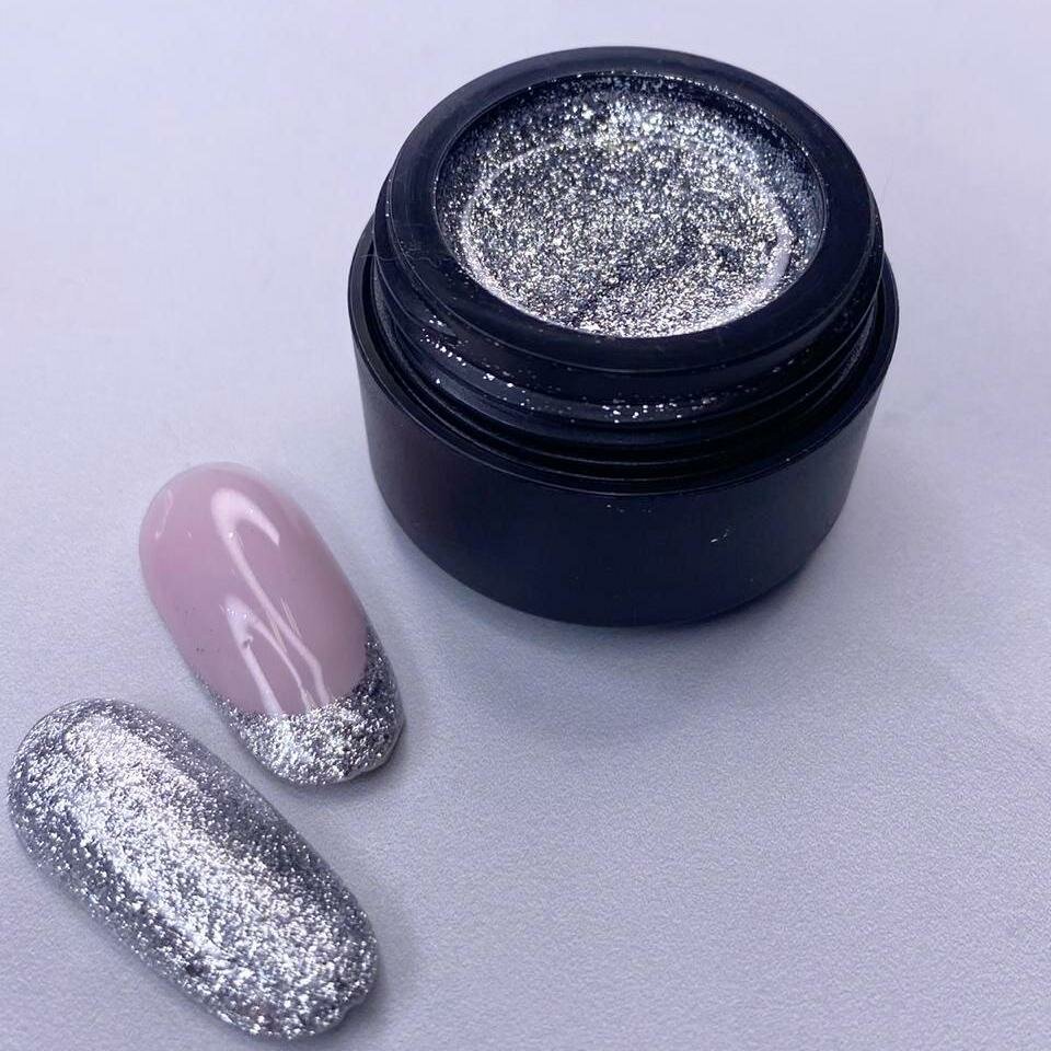 Гель-краска Lakres Platina Silver 5 г