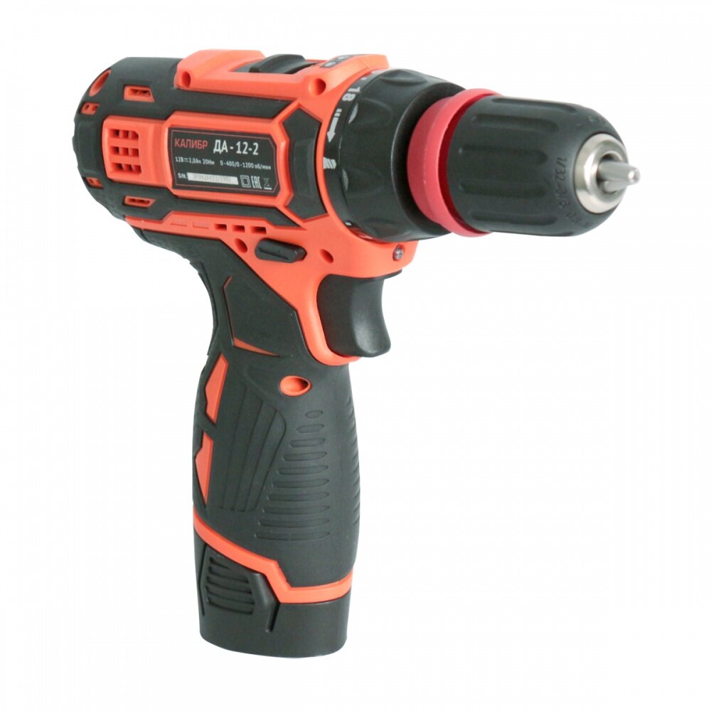 Аккумуляторная дрель Li-Ion Калибр ДА-12-2