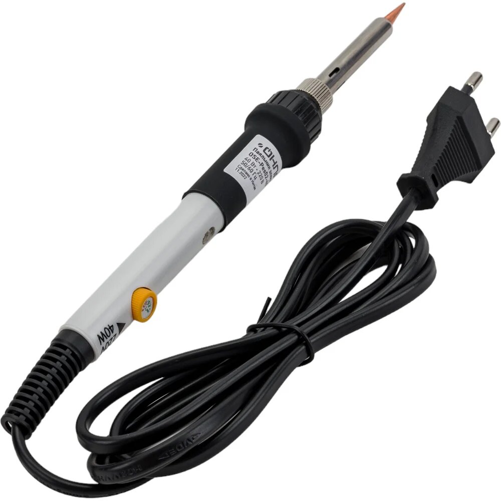 Паяльник онлайт OSE-Pes02-40W-IP темп, прямая игла 80835