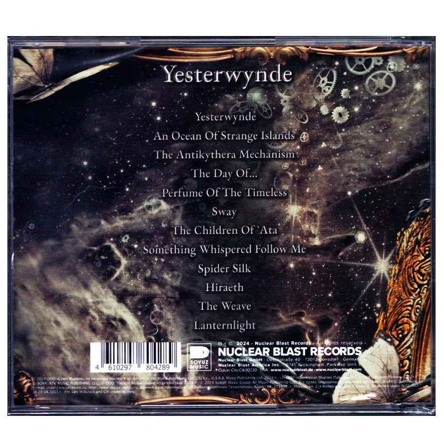 Компакт-диск Nightwish — Yesterwynde (RU)(CD) — фото 1