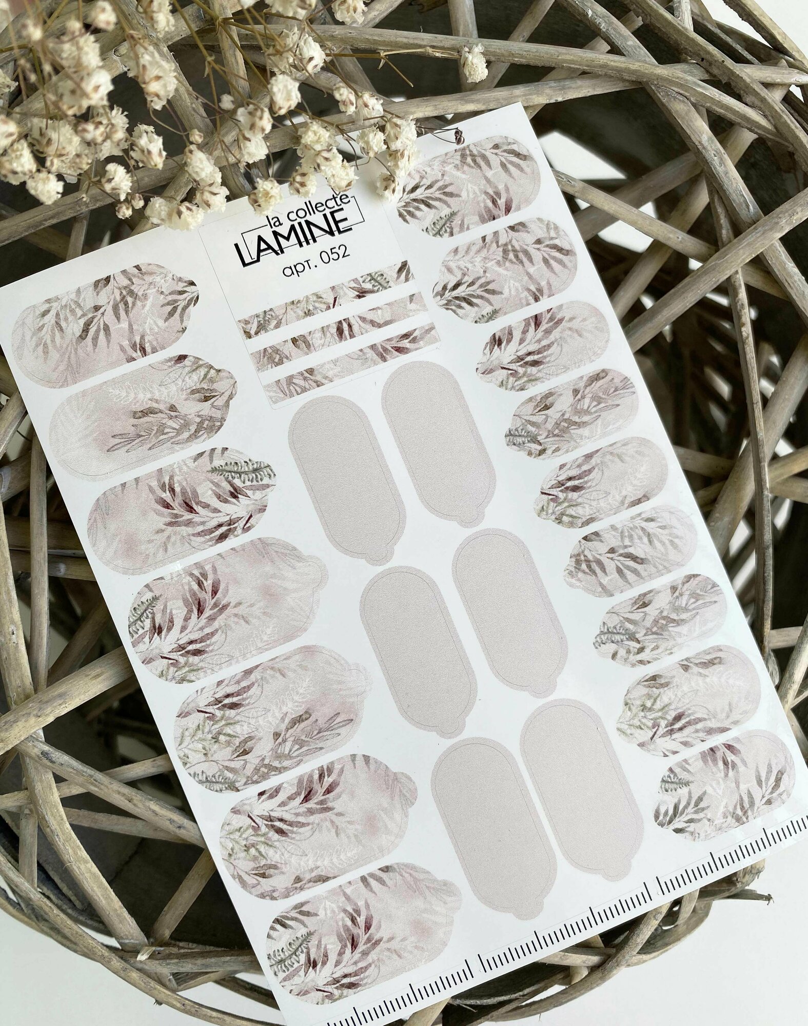 LAMINE la collecte / Пленка для ногтей / Наклейки с дизайном для маникюра