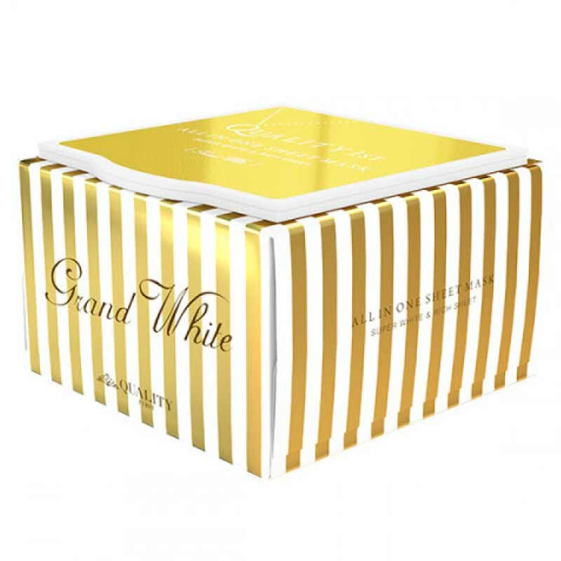 Quality First All In One Sheet Mask Quality First Выравнивающая цвет кожи лица маска 32 шт