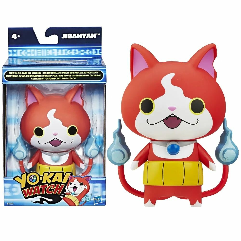 Yo-kai Watch Фигурка JIBANYAN светится в темноте 12 см