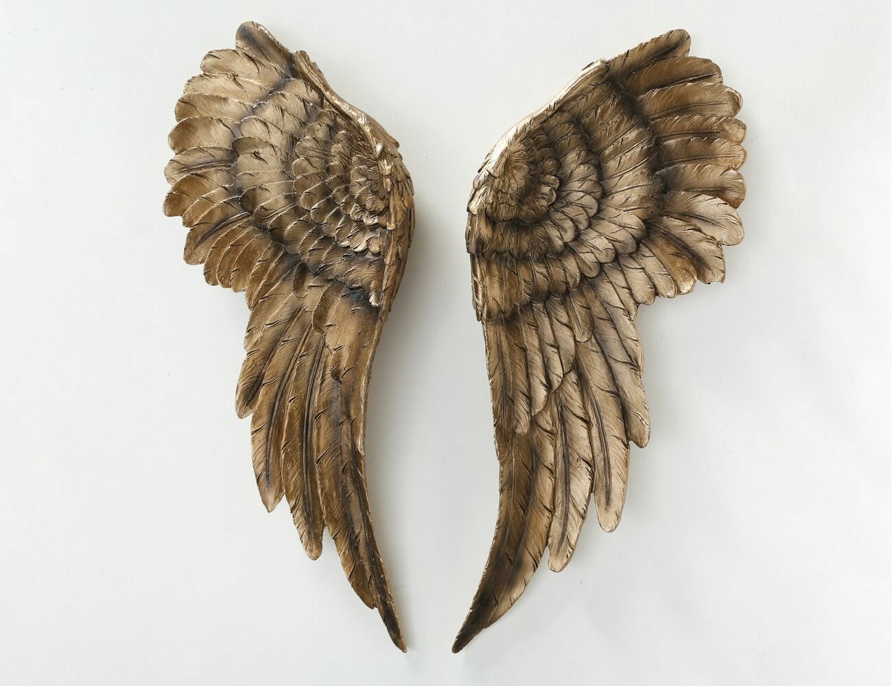 Декоративное панно флаинг, полистоун, золотой, 54х22 см, Boltze 2001147