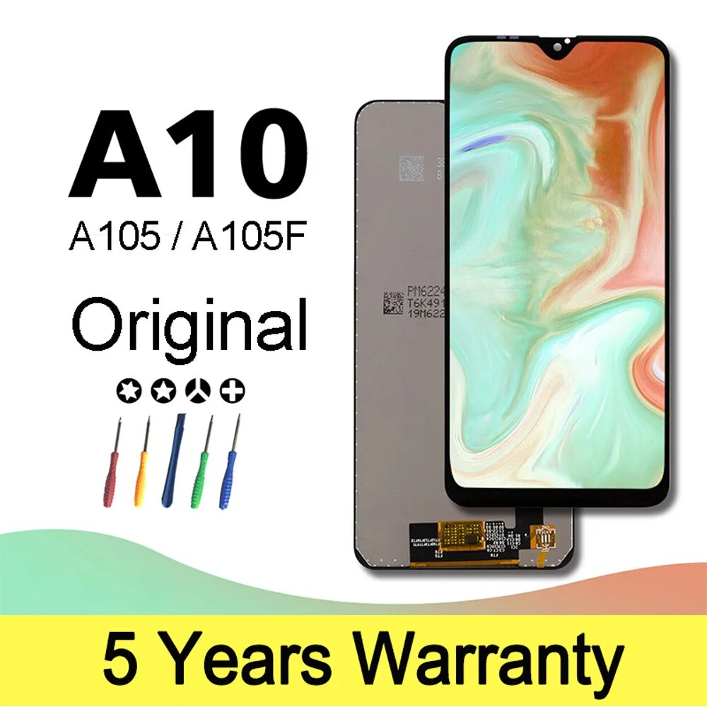 Дисплей для Samsung Galaxy A10 Black With Frame