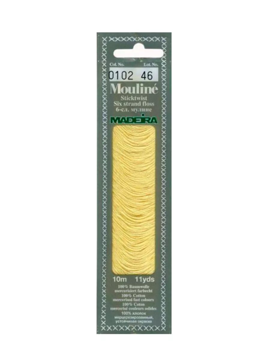 Нитки мулине для ручной вышивки Mouline №102