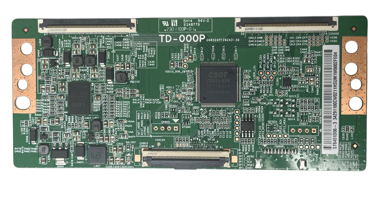 Контроллер синхронизации T-CON TD-000P для телевизора HAIER 65 SMART TV AX PRO