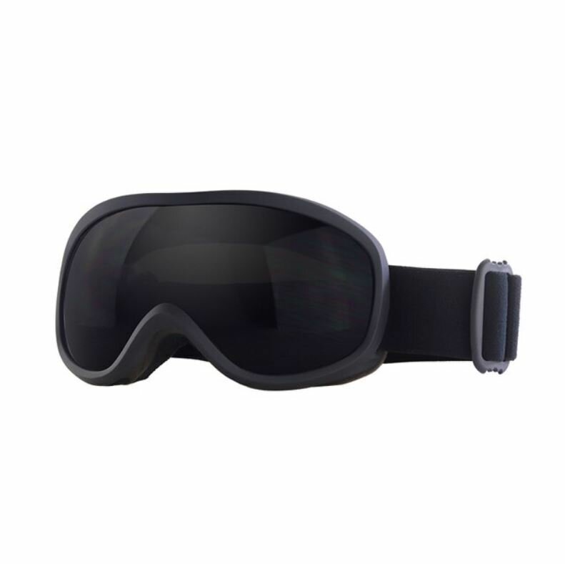 Очки маска зимние BLF ICE с двойной темной линзой для снегохода лыж мотокросса