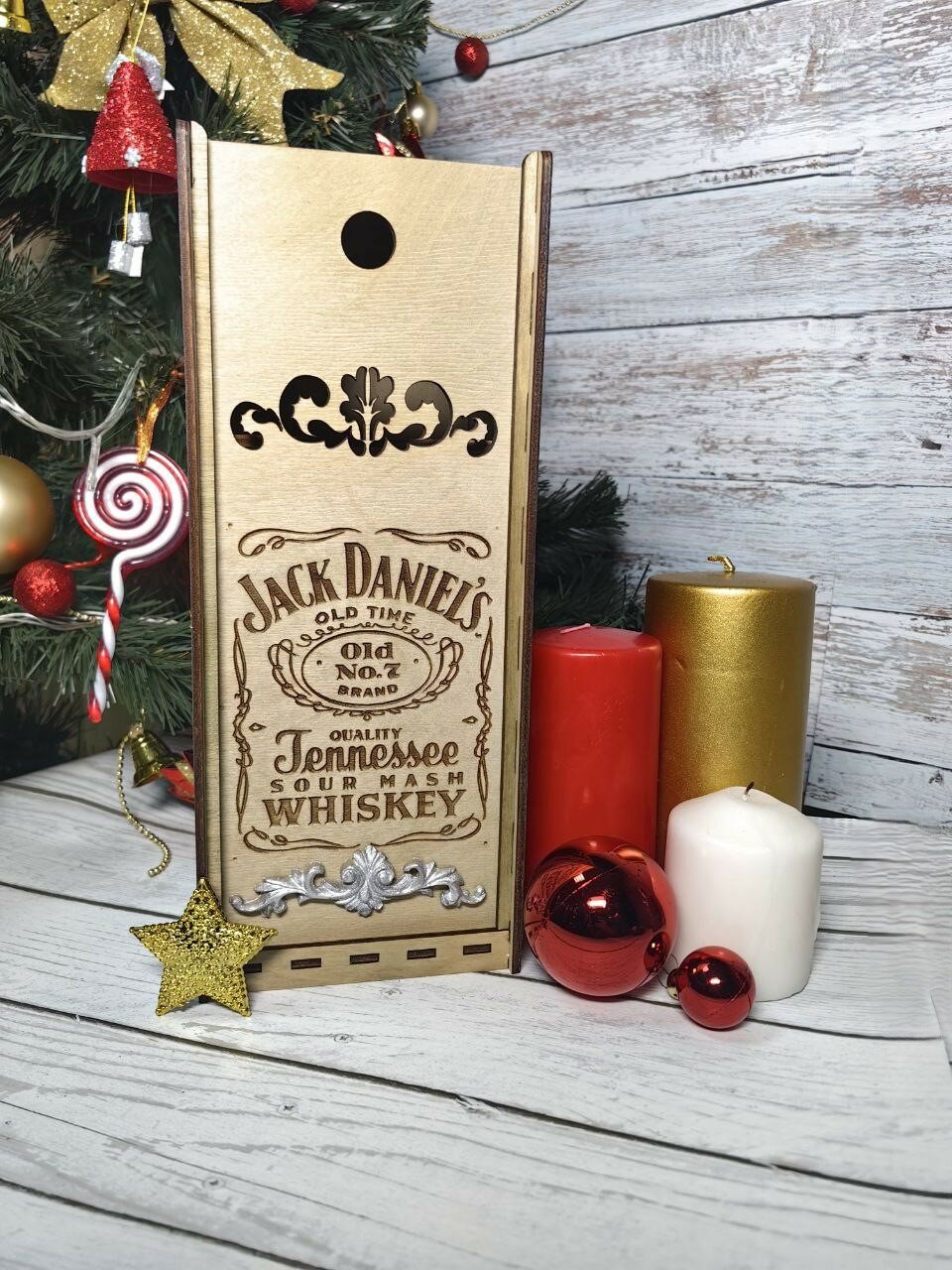 Подарочная деревянная коробка Jack Daniel's