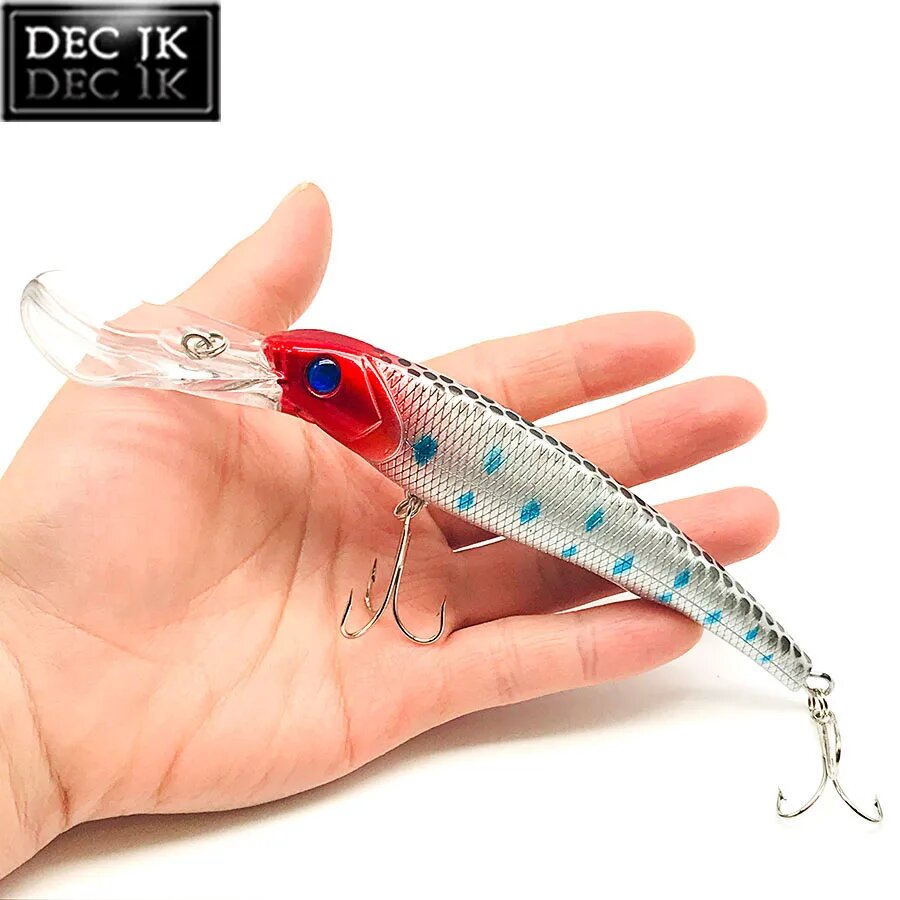 Большой блесна для морской рыбалки воблеры приманки для ловли рыбы, японский Троллинг 1 шт. поддельные/твердая блесна приманка для рыбы глубина погружения искусственная приманка