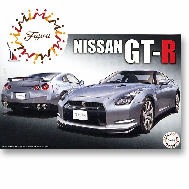 Сборная модель Машинка Fujimi-04748C 1/24 Nissan GT-R car model kit