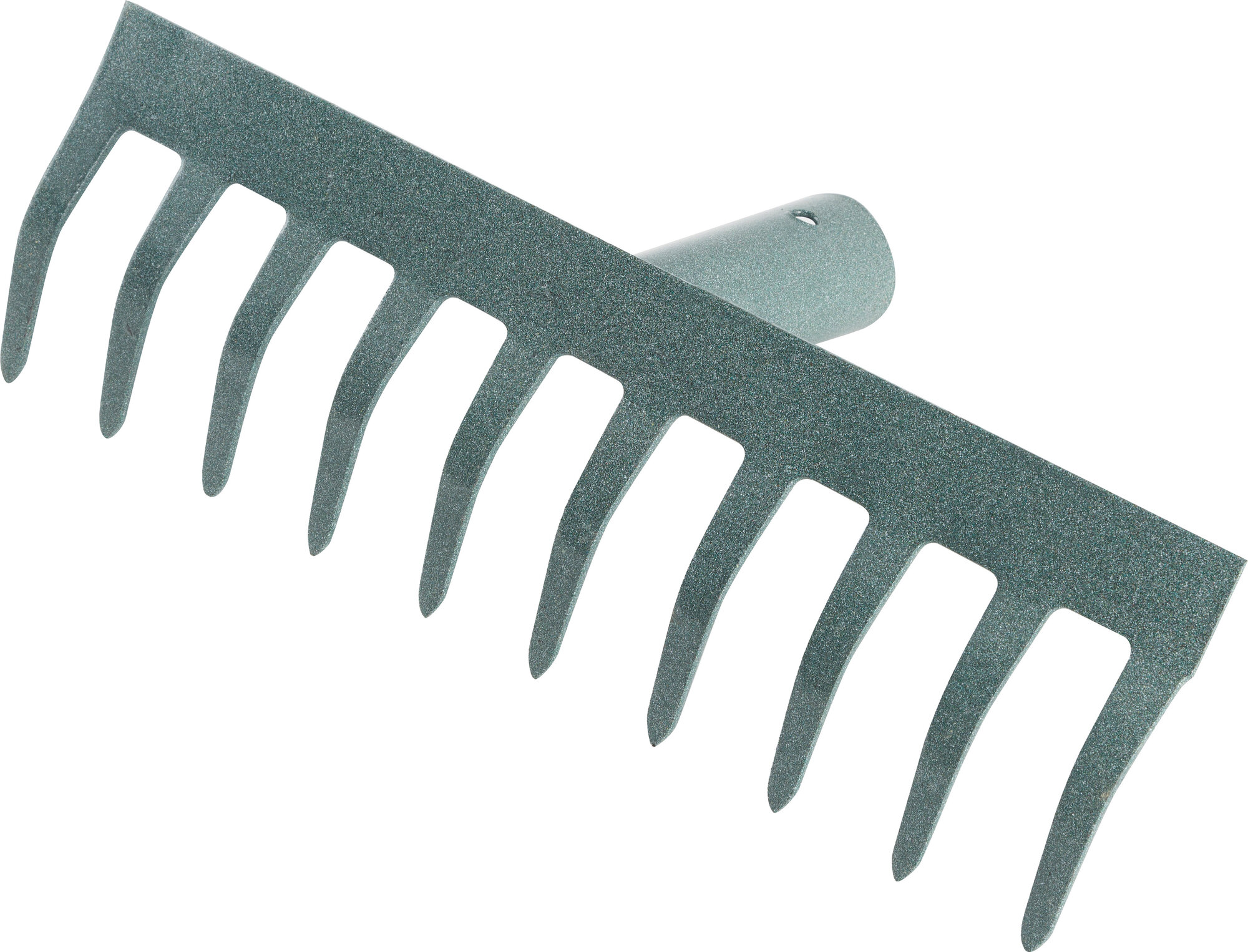 Грабли садовые металлические, прямые, ширина 25.5 см, 10 зубьев