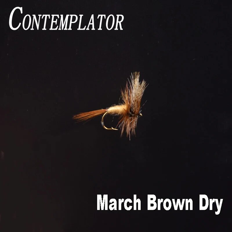 CONTEMPLATOR Сухие мухи March Brown 5 шт.