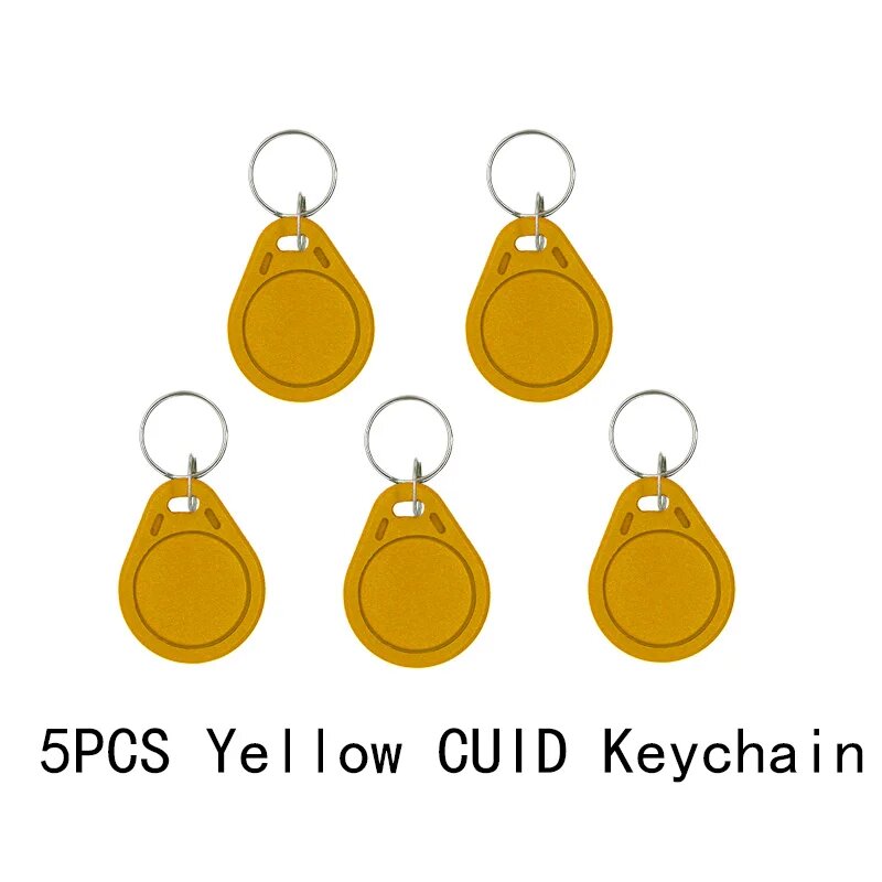 CUID Gen2 NFC клон-токен RFID 5PCS-CUIDK-Yellow