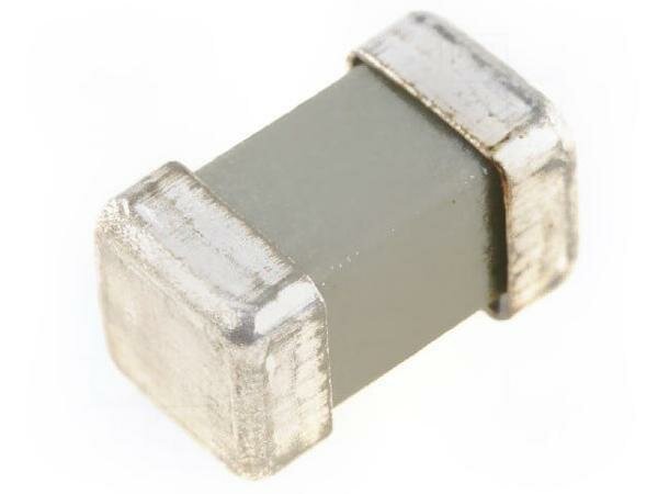 Предохранитель SIBA BSMD250-T0,032A, SMD, TIME-LAG 250 В, 0,032 A, серебристый, 8 х 4,5 х 4,5 мм, 1 шт