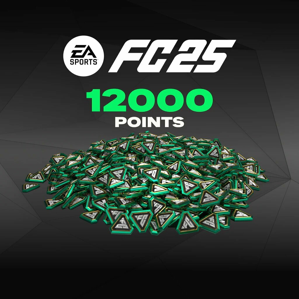 Виртуальная валюта EA SPORTS FC™ 25 — 12 000 FC Points, для PlayStation, Турция