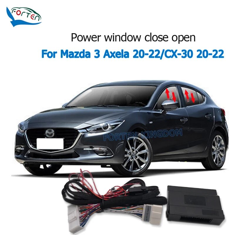 Forten Kingdom авто дистанционное стекло доводчик закрытие открытия комплект для Mazda 3 Axela 2020 2021 2022 2023/CX-30 2020-22