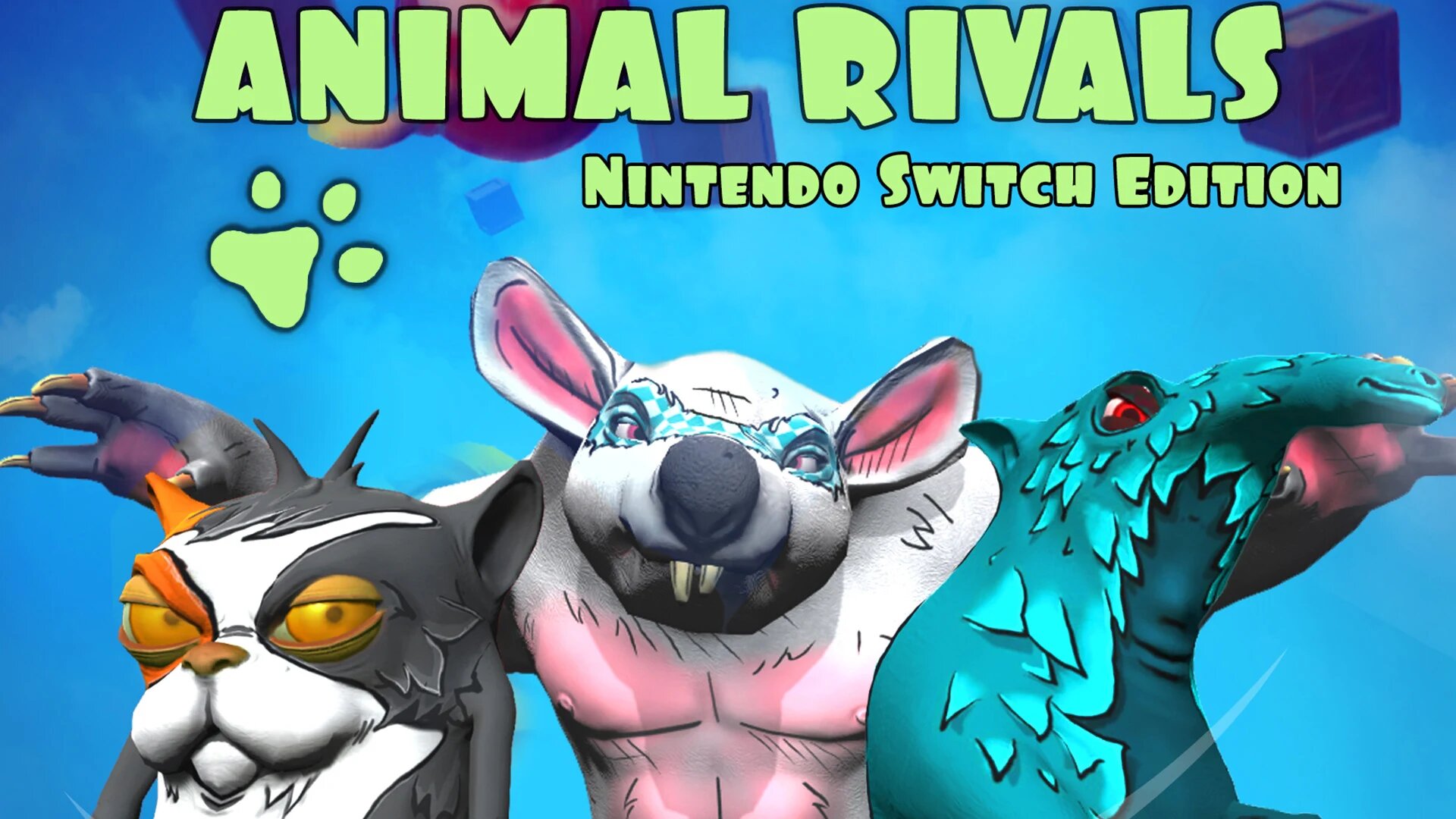 Игра Animal Rivals: Nintendo Switch Edition для Nintendo Switch - Цифровая версия, США