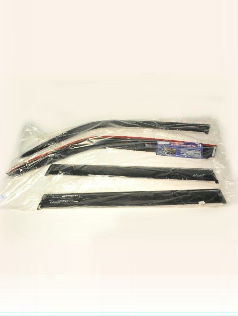 Дефлектор на боковое стекло накладной ВАЗ 2123, оргстекло, AZARD, ДЕФ00028, 4шт