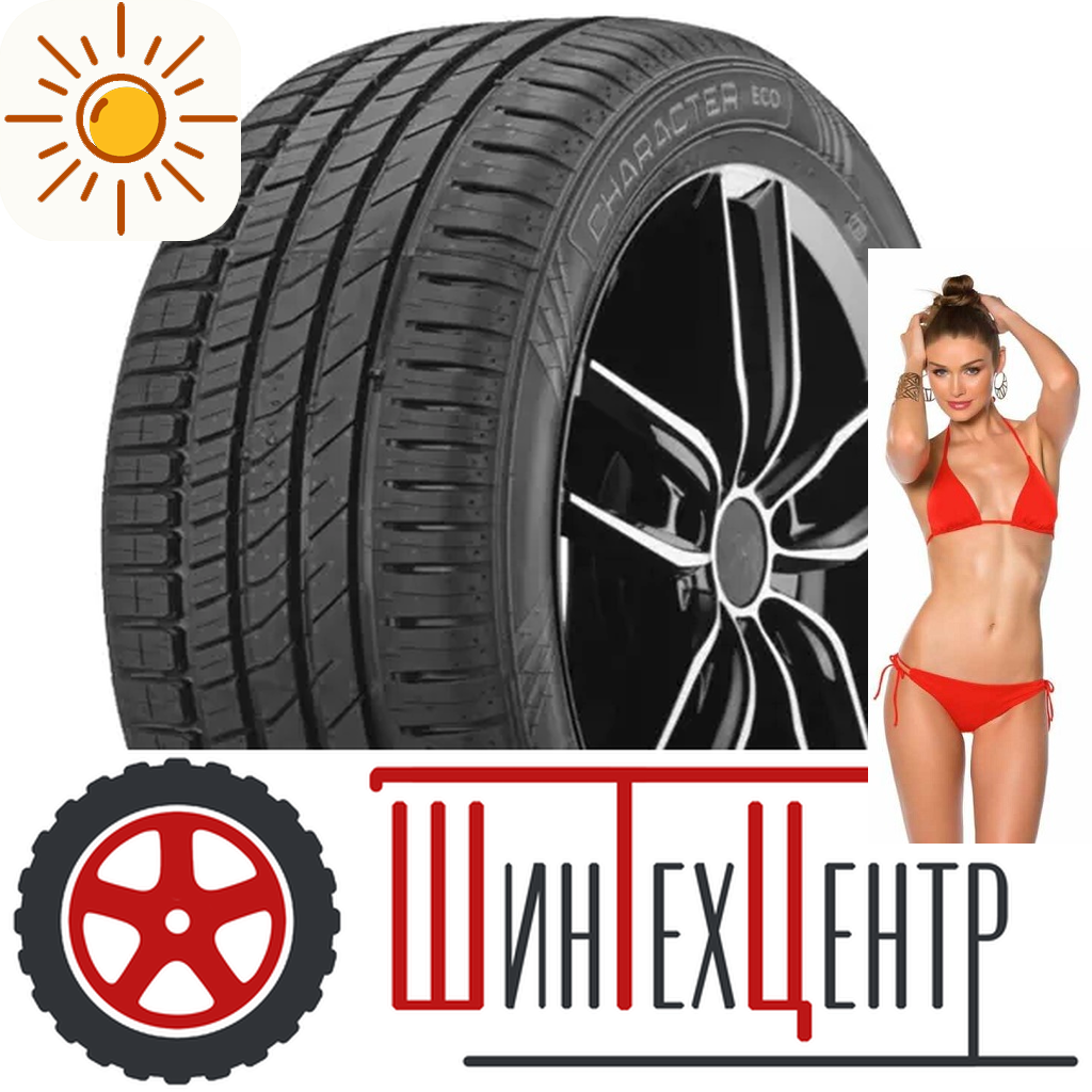 Шины летние 195/65R15 Ikon Tyres Character Eco 91 H для легковых авто