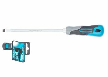 Отвертка SL8,0x 200 мм, S2, трехкомпонентная рукоятка GROSS 12123