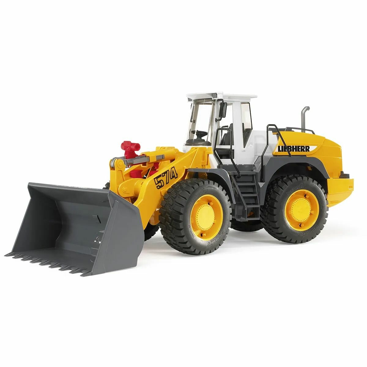 Экскаватор Bruder "Liebherr", желтый, пластик, от 3 до 11 лет