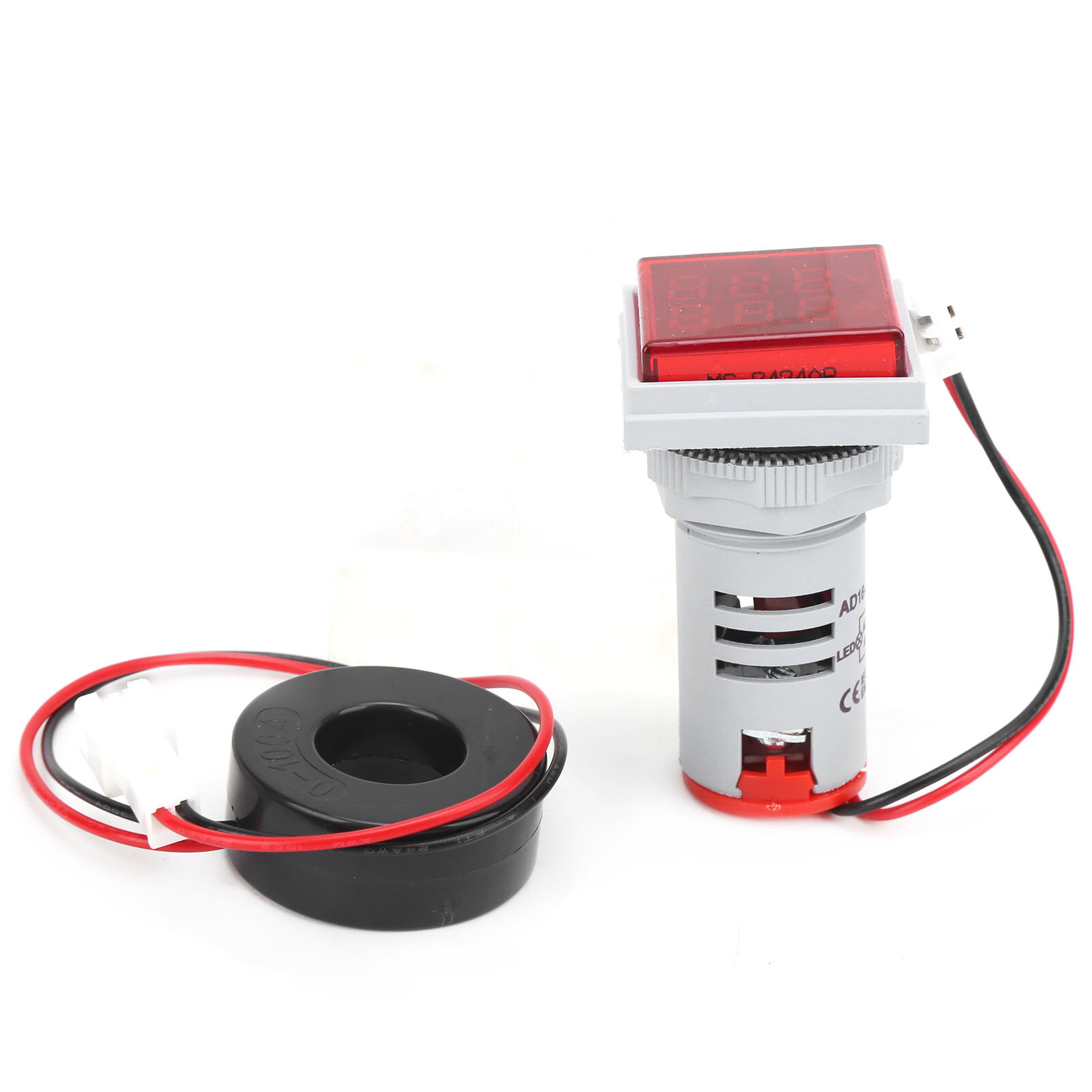 AD16-22FVA 2-в-1 вольтметр, амперметр, измеритель напряжения, тока, измерительный индикатор, красный цифровой дисплей для монтажа на панель