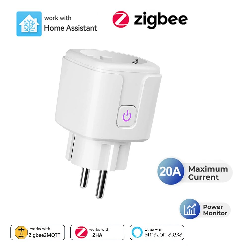 RYRA Zigbee Smart Plug EU 16A/20A Zigbee 20A