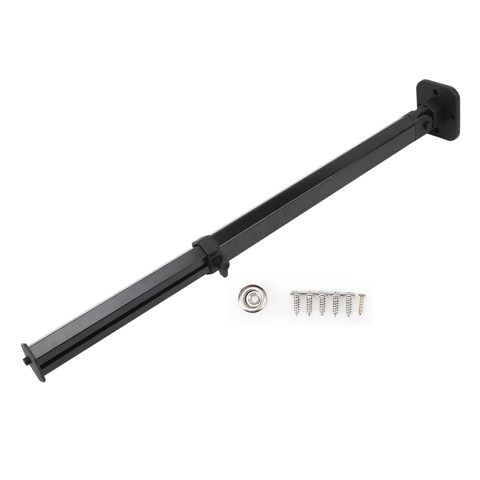 Ножка стола для автофургона от 520 мм до 765 мм, регулируемая складная телескопическая опорная ножка из алюминиевого сплава для кемпера, туристического прицепа, яхты