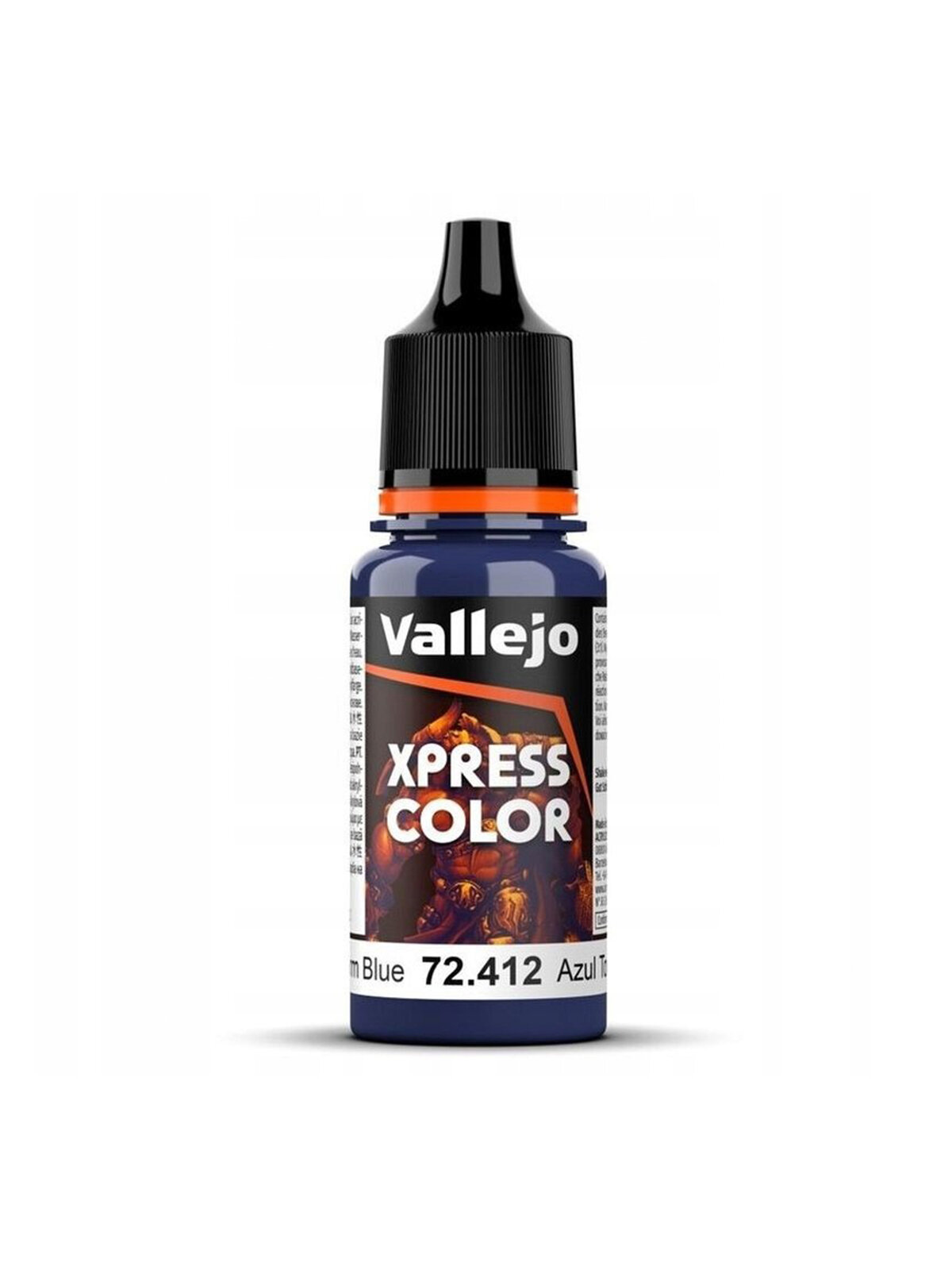 Краска акриловая Vallejo серии Xpress Color - Storm Blue 72412, 18 мл